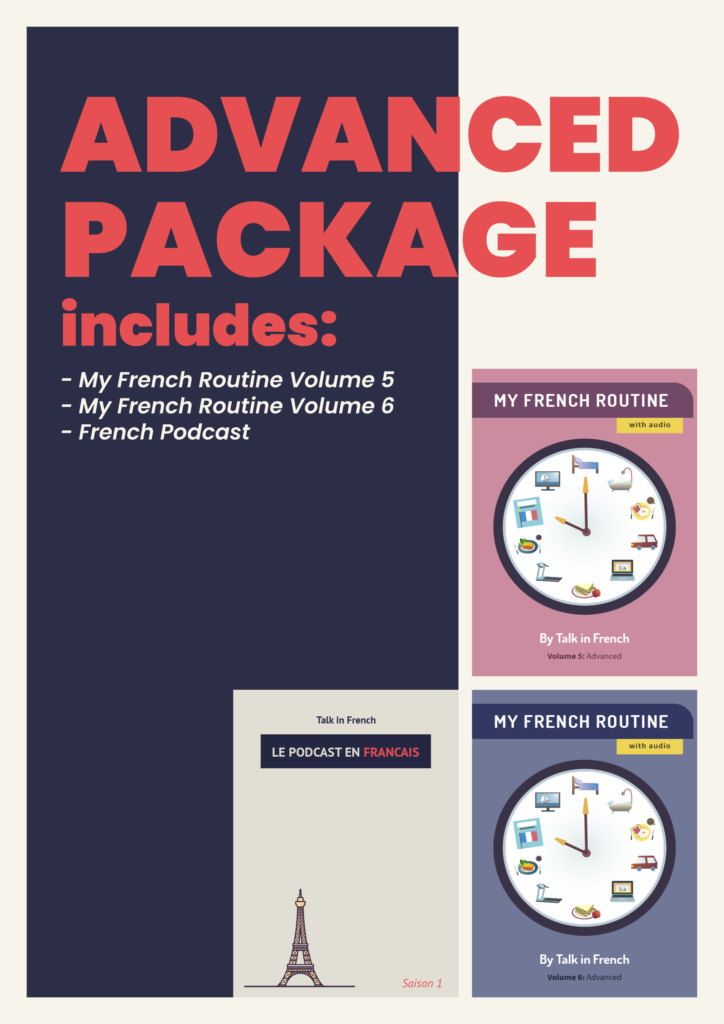A Complete Learning Bundle for Advanced Level French Learners - Talk in ...