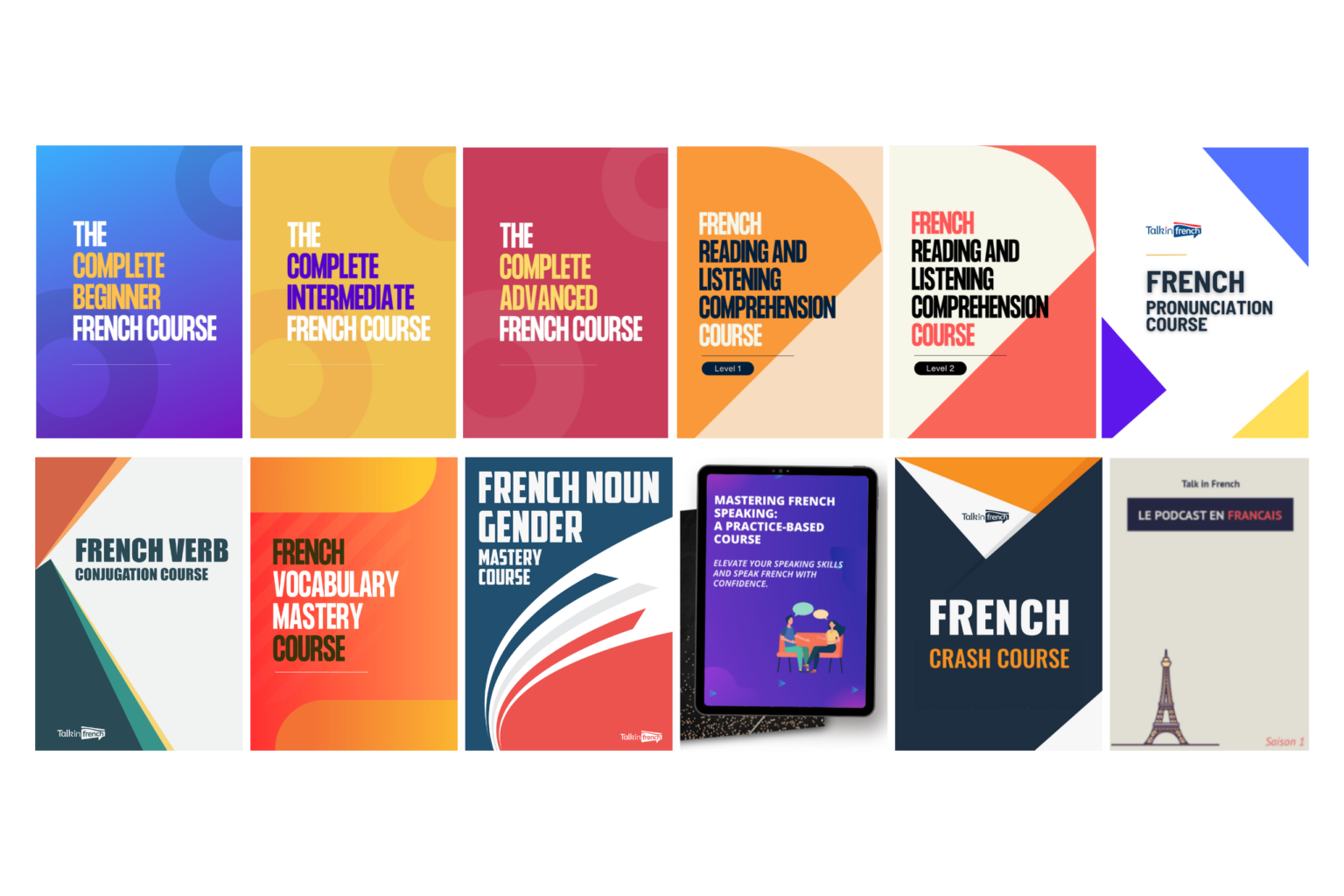 Ultimate French Collection Bundle (All levels) - Talk in French