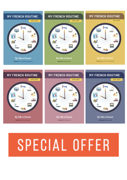 My French Routine: Complete 6-Volume Bundle - Talk in French