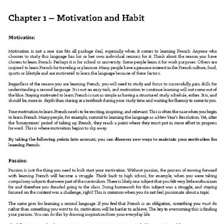 Fluent in French Study Guide | Talk in French Store