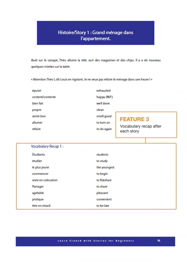 French Stories For Kids | French Short Stories Book 3