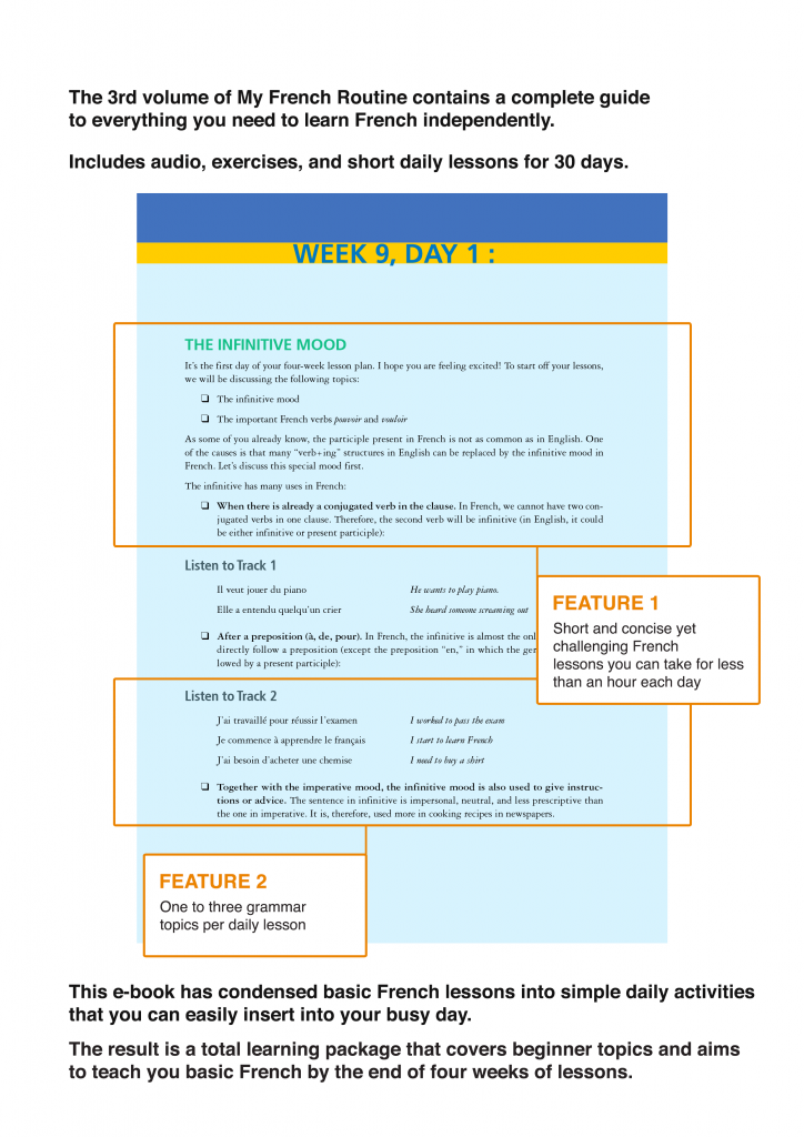 My French Routine: Volume 3 - Talk in French