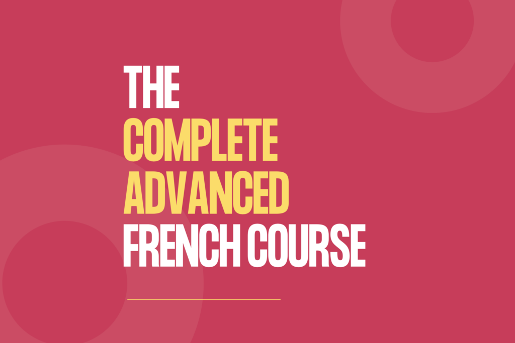 Complete Advanced - Talk in French